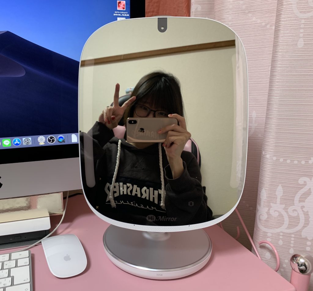 鏡型のタブレット、スマートミラーが凄い！肌を分析し最適なケアを教えてくれる「ビューティーテックHiMirror Mini」のレビュー！｜グッときたった